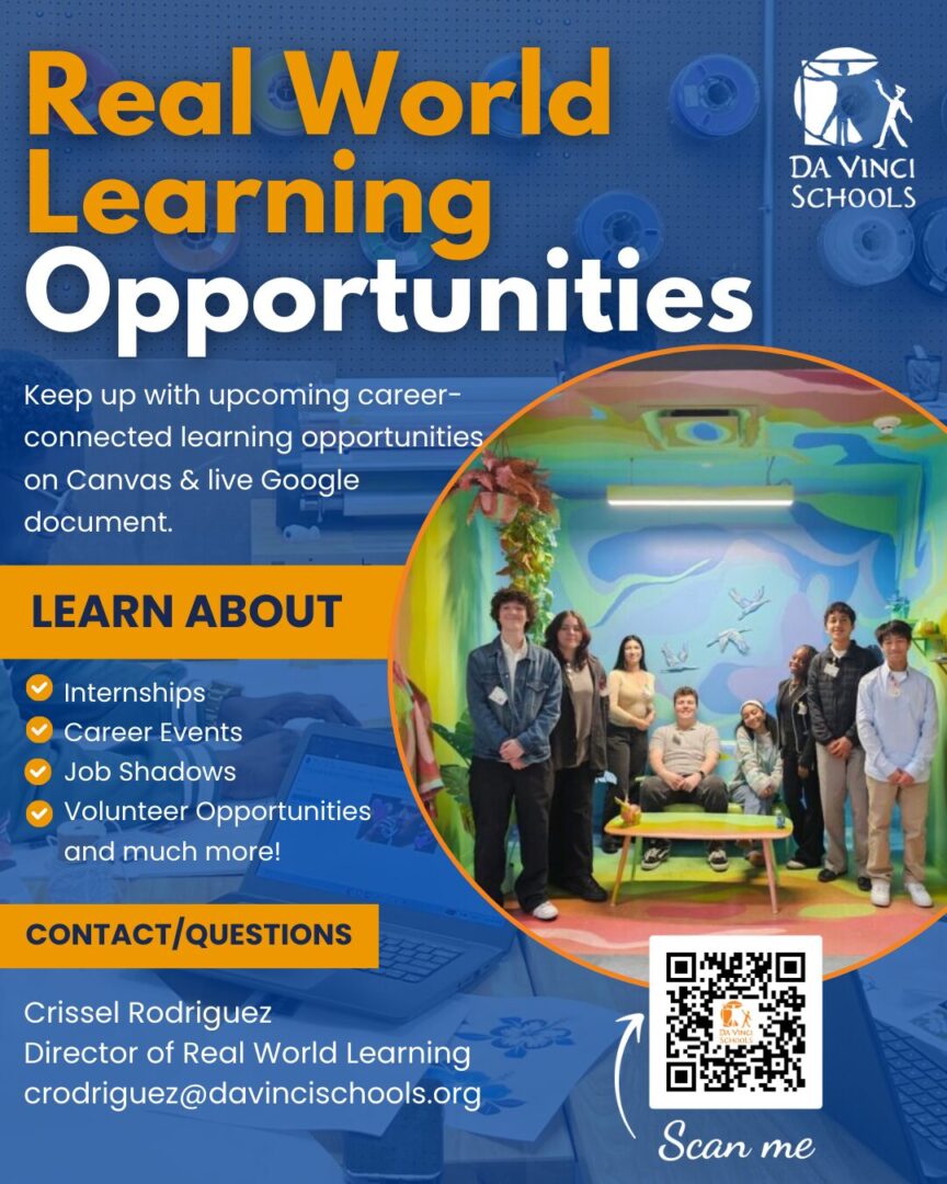 Real World Learning | Da Vinci Science